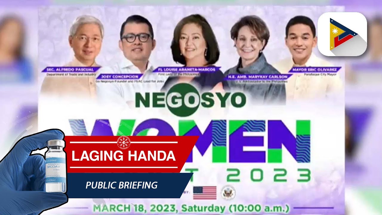 Go Negosyo Women Summit 2023, isasagawa bukas; mahigit 3-K women ...