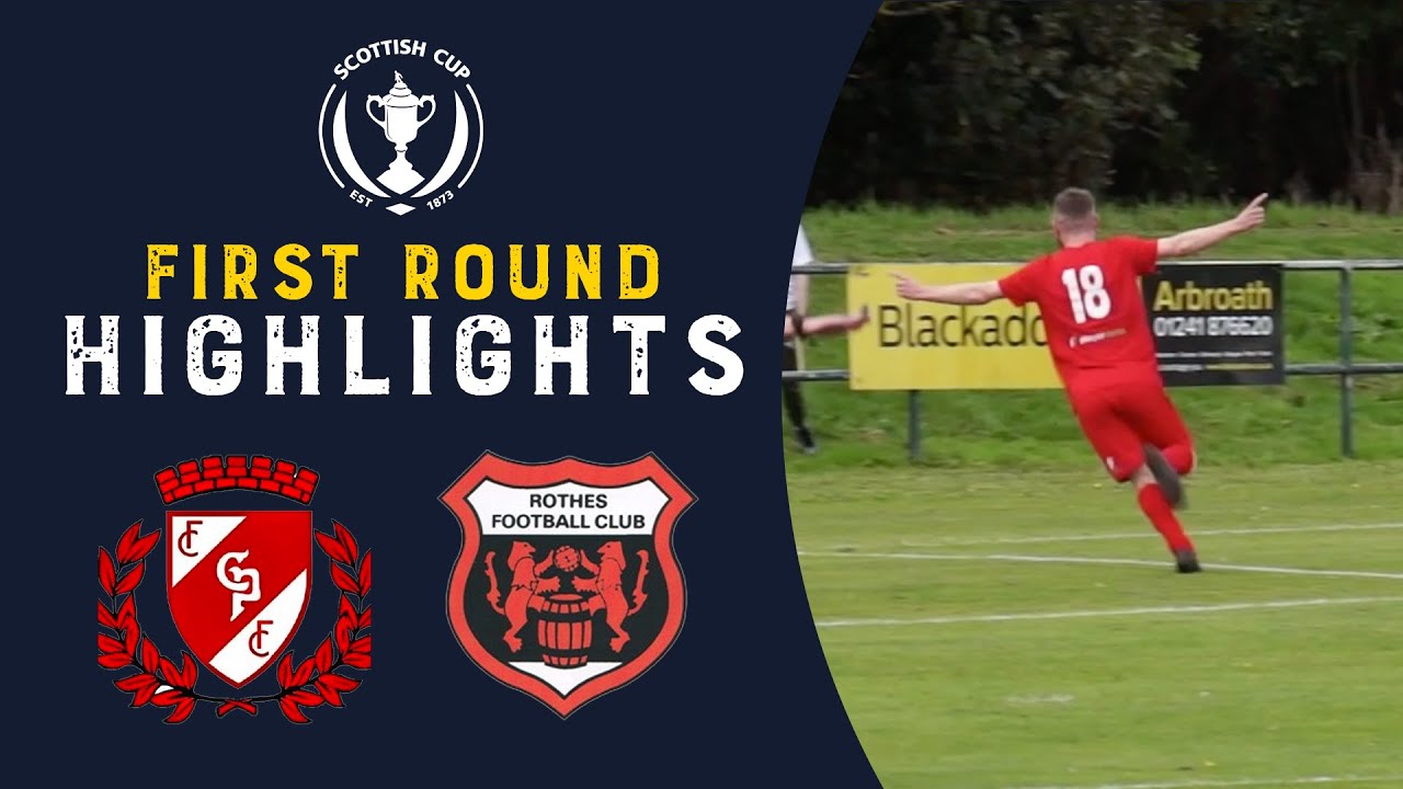 Carnoustie 3-1 Rothes FC | Highlights | Scottish Cup First Round 2022 ...