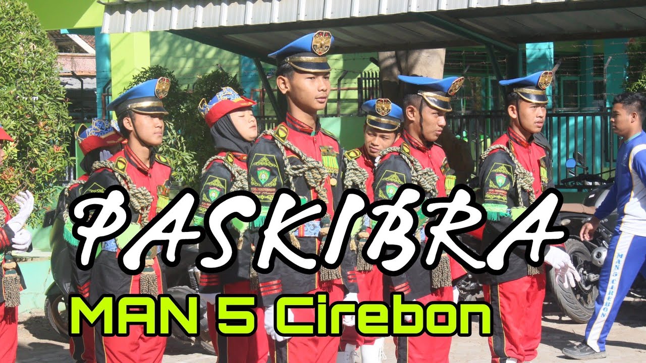 DEMO EKSKUL PASKIBRA MAN 5 Cirebon 2023 - YouTube