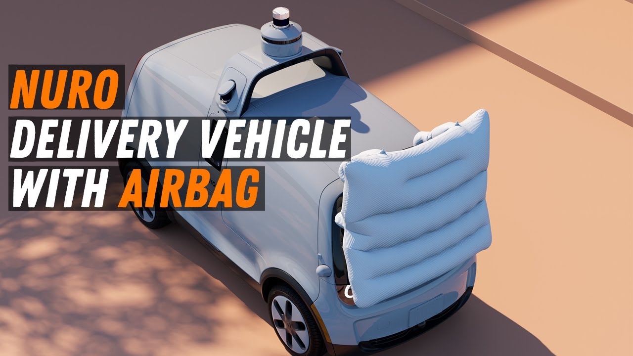 Nuro third-gen Driverless Delivery Vehicle - YouTube