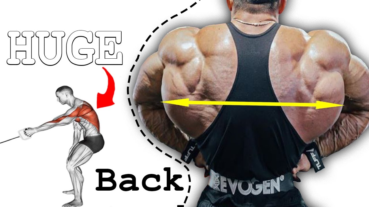 5 Huge Back Exercises - Back Workout - YouTube
