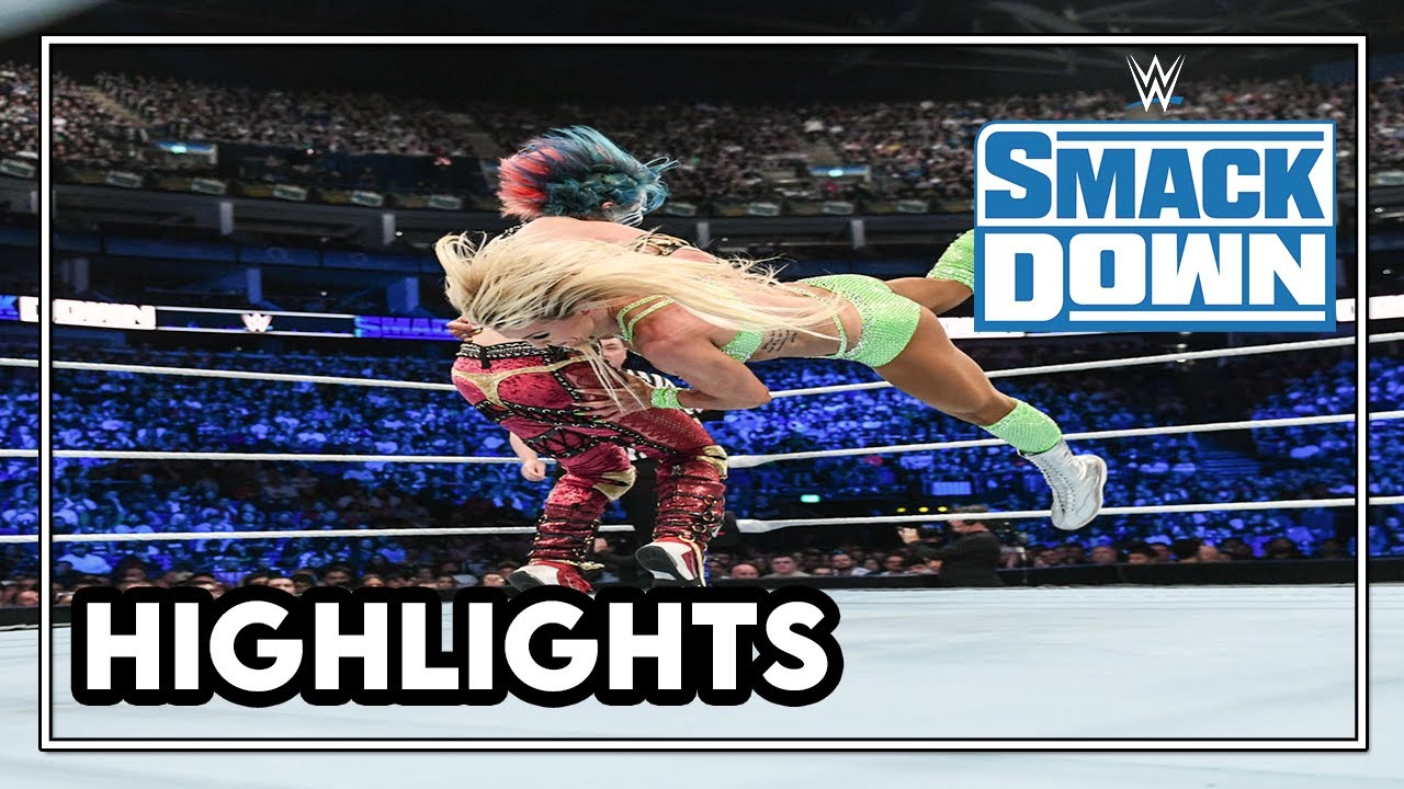 Asuka vs Charlotte Flair (WWE Women's Championship) - SMACKDOWN 06/30 ...
