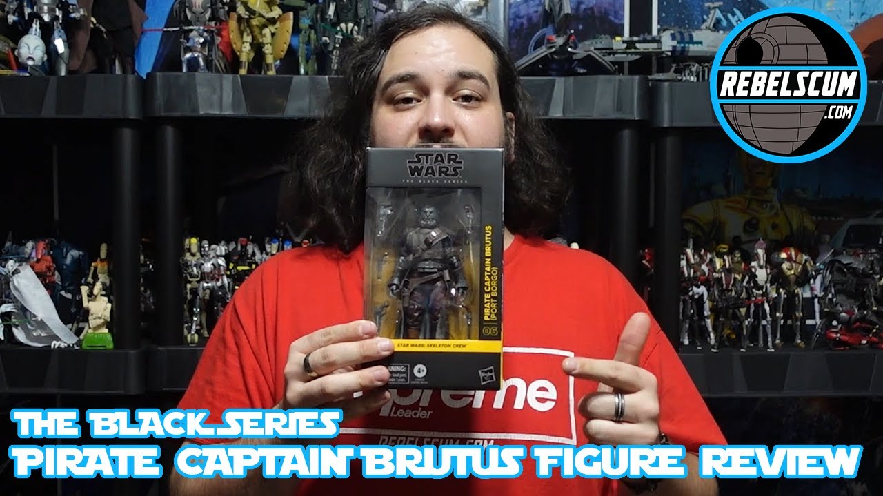 Star Wars The Black Series Pirate Captain Brutus (Skeleton Crew) Figure ...