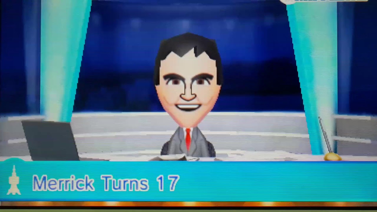 Tomodachi Life - Mii News - Merrick Turns 17 - YouTube