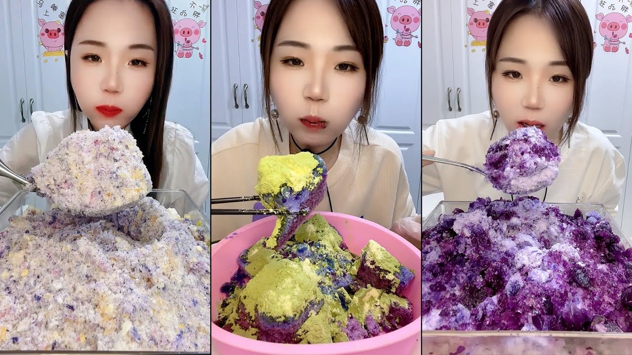 her soft ice eating asmr - YouTube