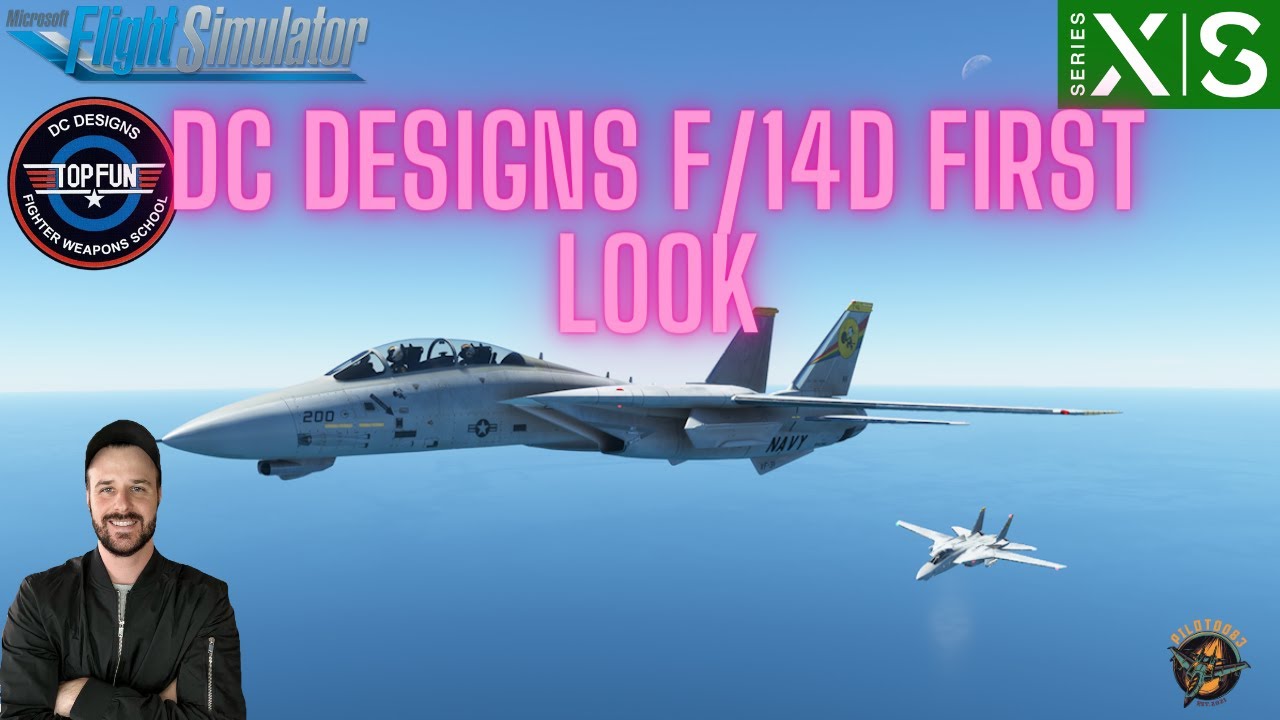 🛫F-14D Tomcat by DC Designs: Free MSFS 2020 Update | A First Look ...