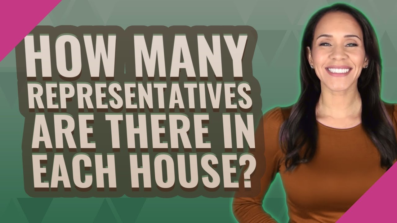 How many representatives are there in each house? - YouTube