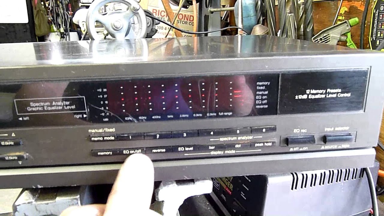 Scrap Yard Audio Salvage Pt1 - Technics EQ and Marantz Tuner - YouTube