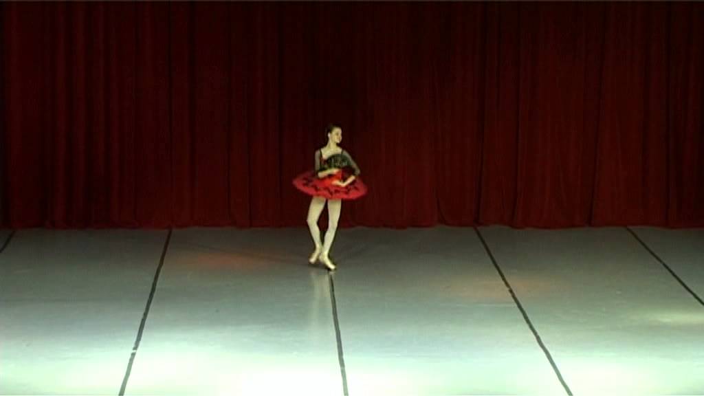 Francesca Velicu, 15 years old - Kitri variation - YouTube