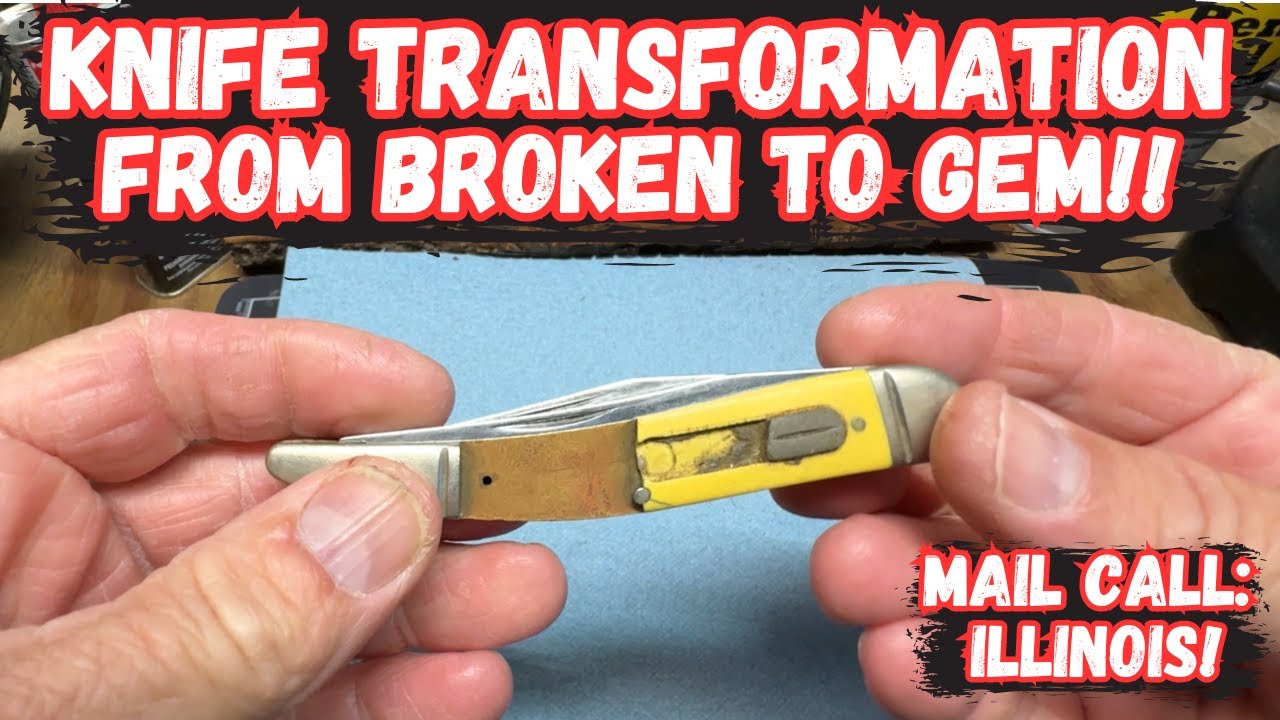 Knife Transformation: From Broken to Gem! - YouTube