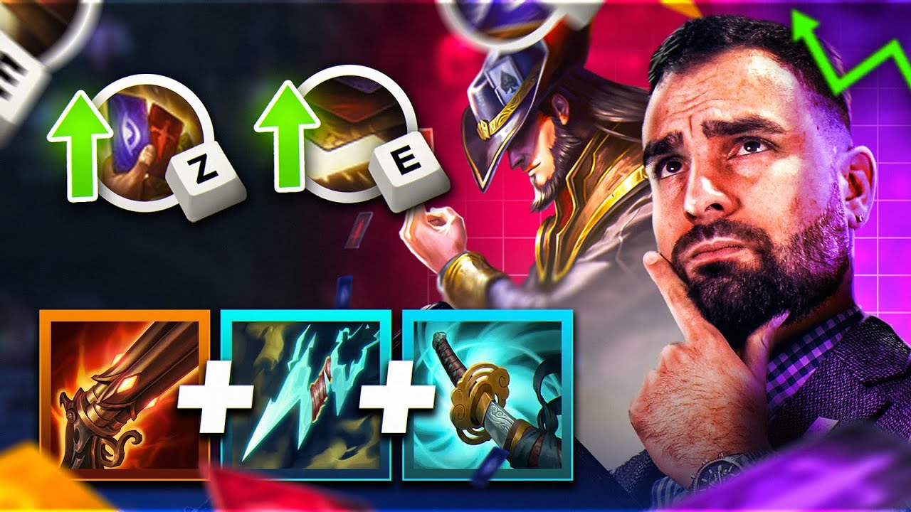 REWORK TWISTED FATE, VOUS POUVEZ LE BUILD DE DIVERSES FACONS ! (Mon TF ...