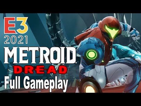 Metroid Dread - Full Gameplay Demo E3 2021 [HD 1080P]