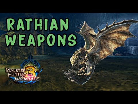 Rathian Weapons - YouTube