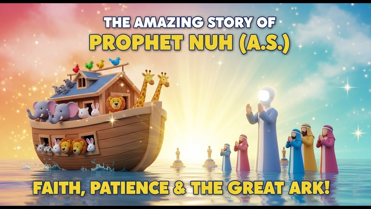 The Amazing Story of Prophet Nuh (A.S.) & The Great Ark | From ...