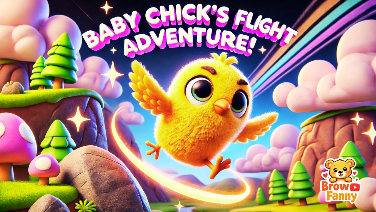 Baby Chick’s First Flight Adventure Song! | Brown Fanny - Episode 5 ...