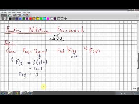 Foundations of Math and Pre-Calculus 10 6.4 Functions - YouTube