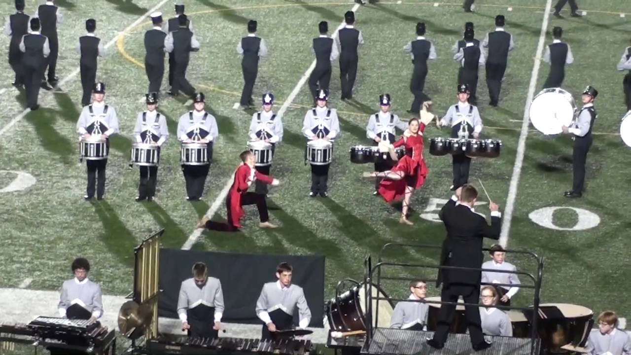 Ankeny Centennial Marching Band final performance 2016 (short version ...