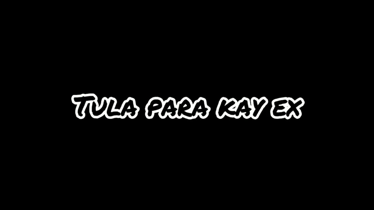 Tula para kay ex "SPOKEN POETRY" - YouTube