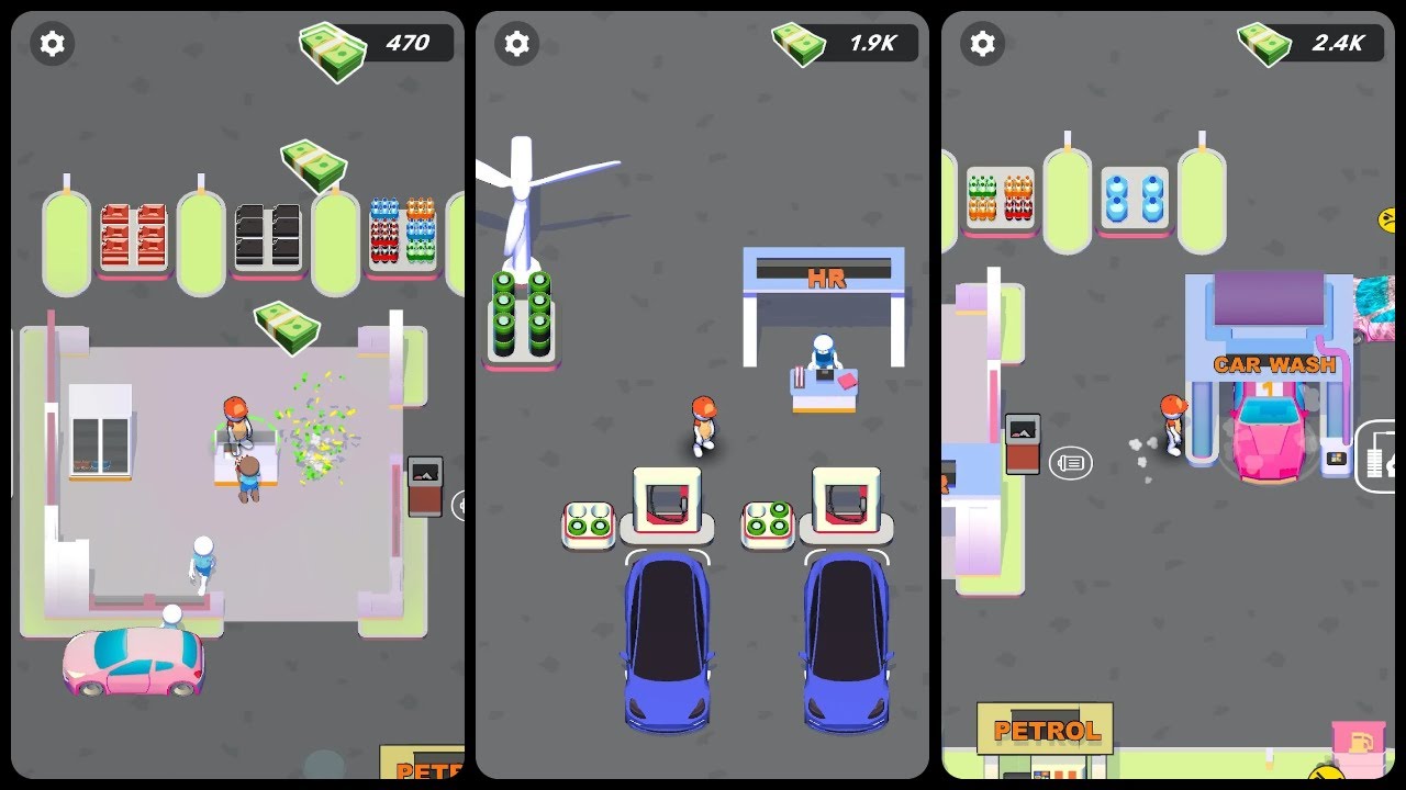 Gas Station Mobile Game | Gameplay Android - YouTube