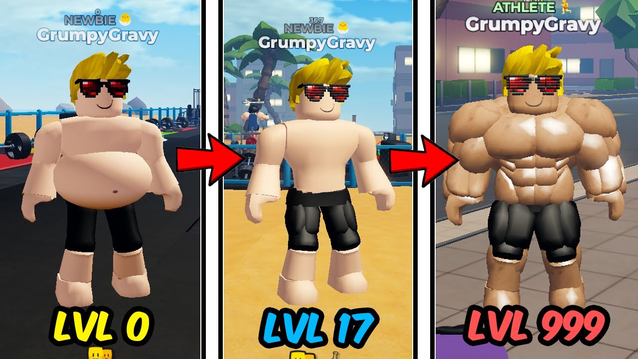 HOW TO GET SUPER STRONG in Roblox Gym League! - YouTube