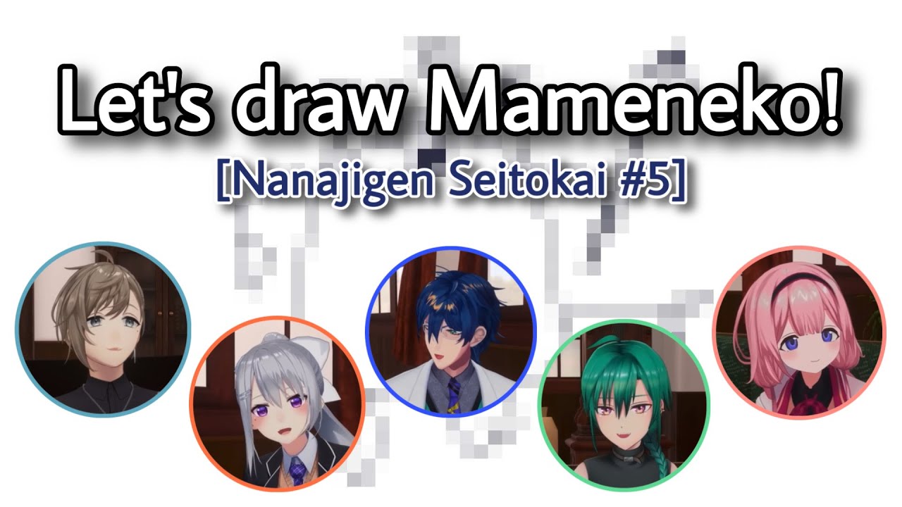 let's draw mameneko! | Nijisanji eng subs - YouTube