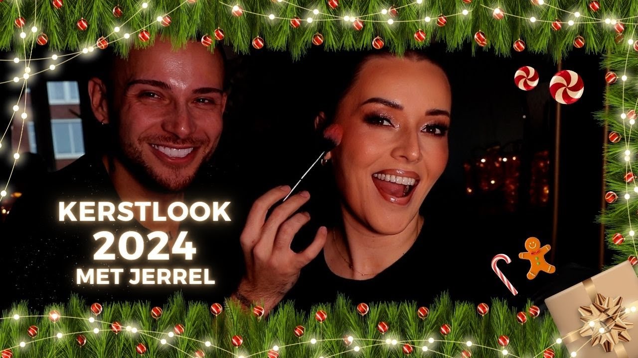 Kerst make-up look 2024 door Jerrel Baumann | Beautygloss - YouTube