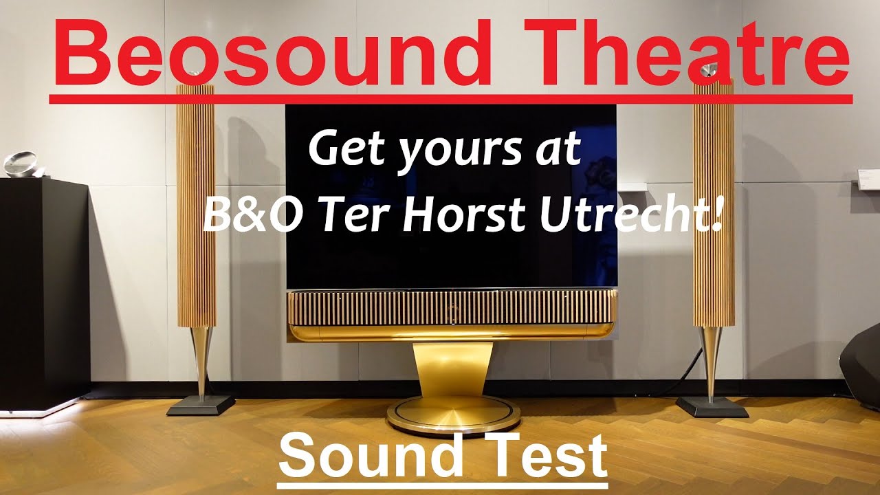 The NEW Bang & Olufsen Beosound Theatre, First Sound Test [4k] - YouTube