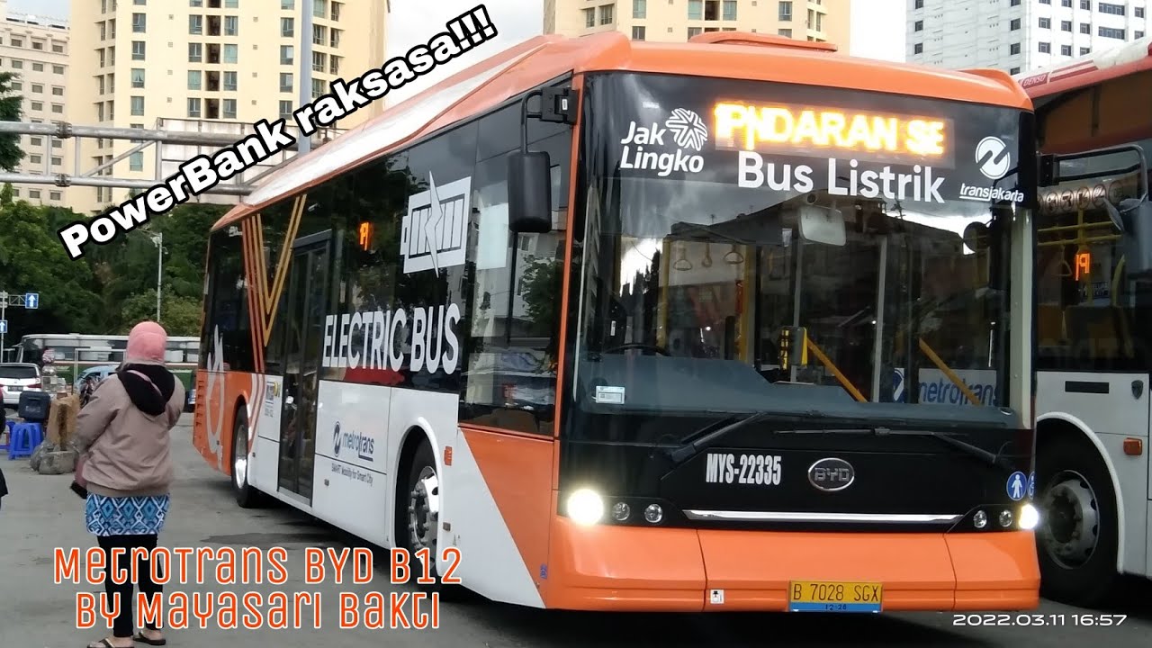 INI BUS ATAU POWERBANK? Mencoba Bus Listrik TransJakarta BYD milik ...