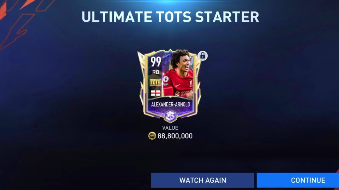 claiming 99 Trent Alexander arnold and 2x96 ovr 1×95 from TOTS - YouTube