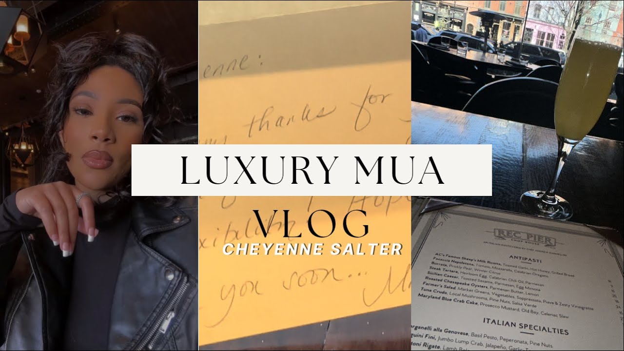 DAY IN A LIFE OF A MUA | LUXURY , MUA TALK + TIPS. - YouTube