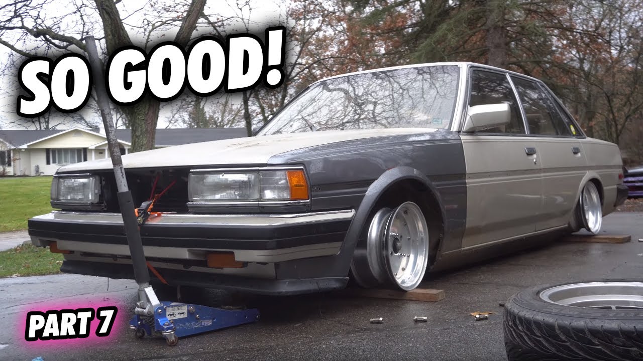 NEW WHEELS!! // Tim's Boosted 5M MX73 Cressida Project // PART 7 - YouTube