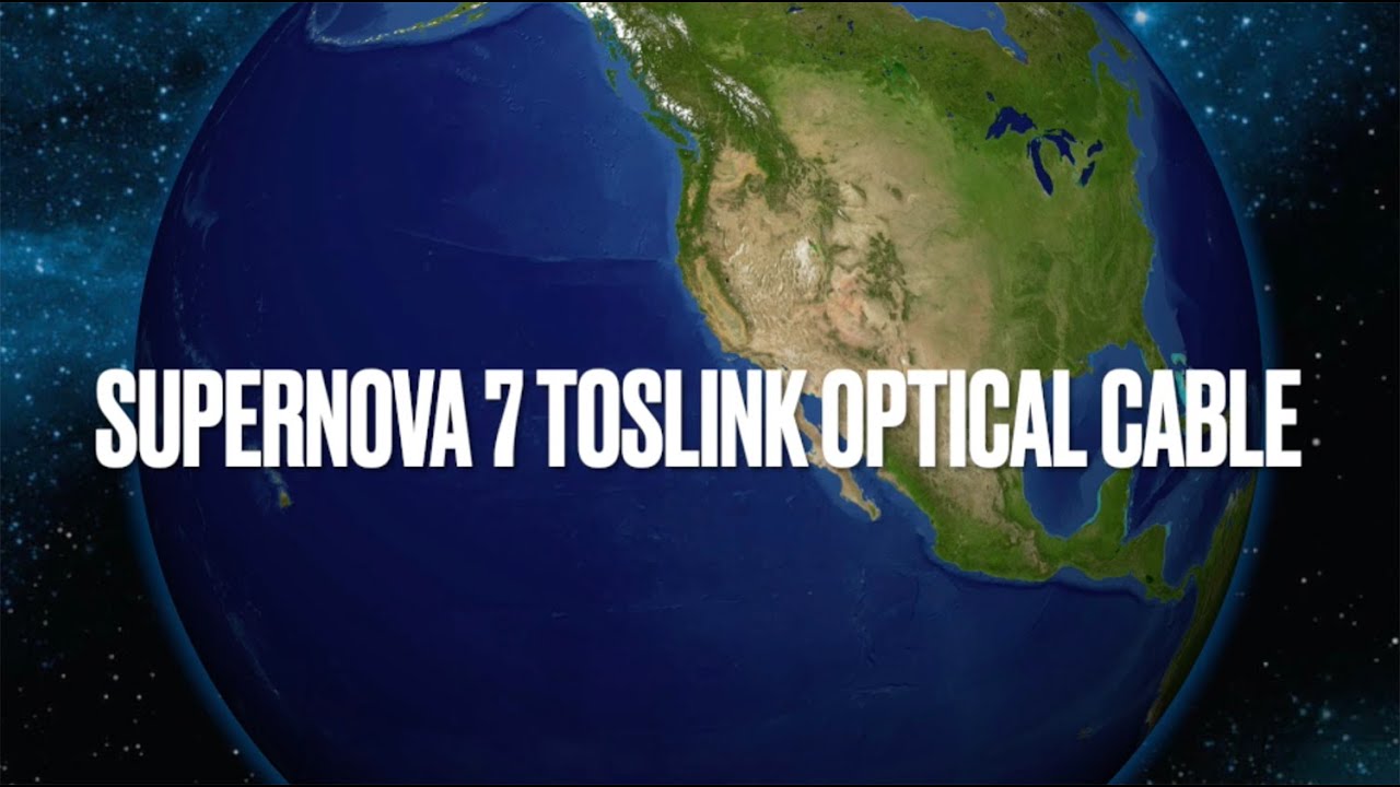 Wireworld Supernova 7 Toslink Optical Cable - YouTube