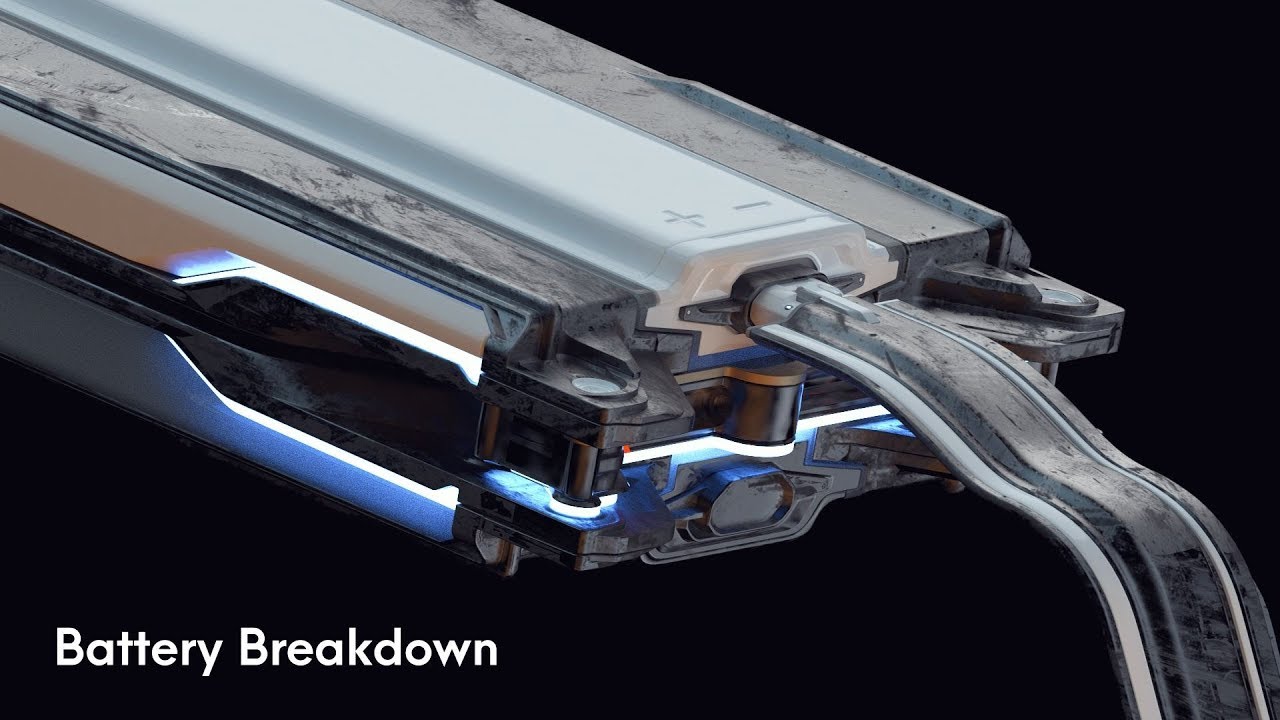 Nvidia Metropia 2042 Vehicle Battery Breakdown - Maya concept design ...