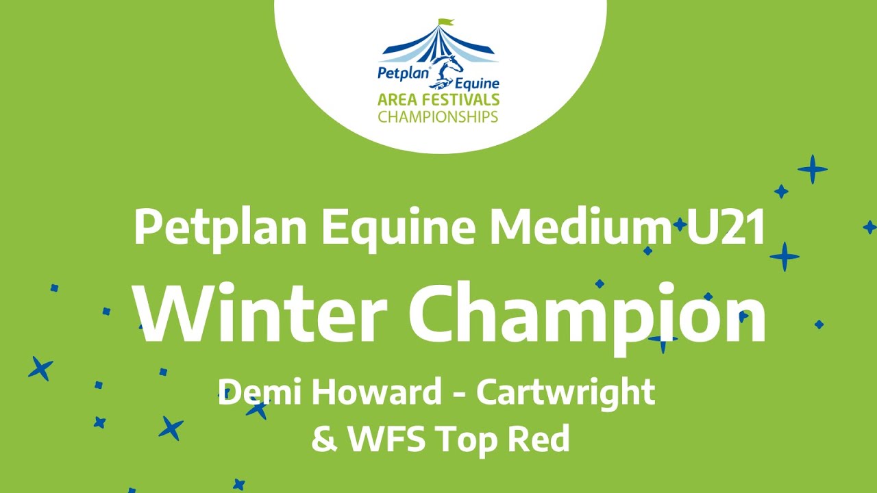 #PetplanFestivals Winter Champion Medium U21 Winner - Demi Howard ...