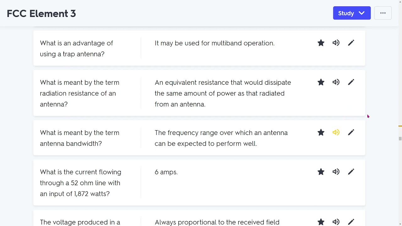 FCC Element 3 Terms (Part 2) - YouTube