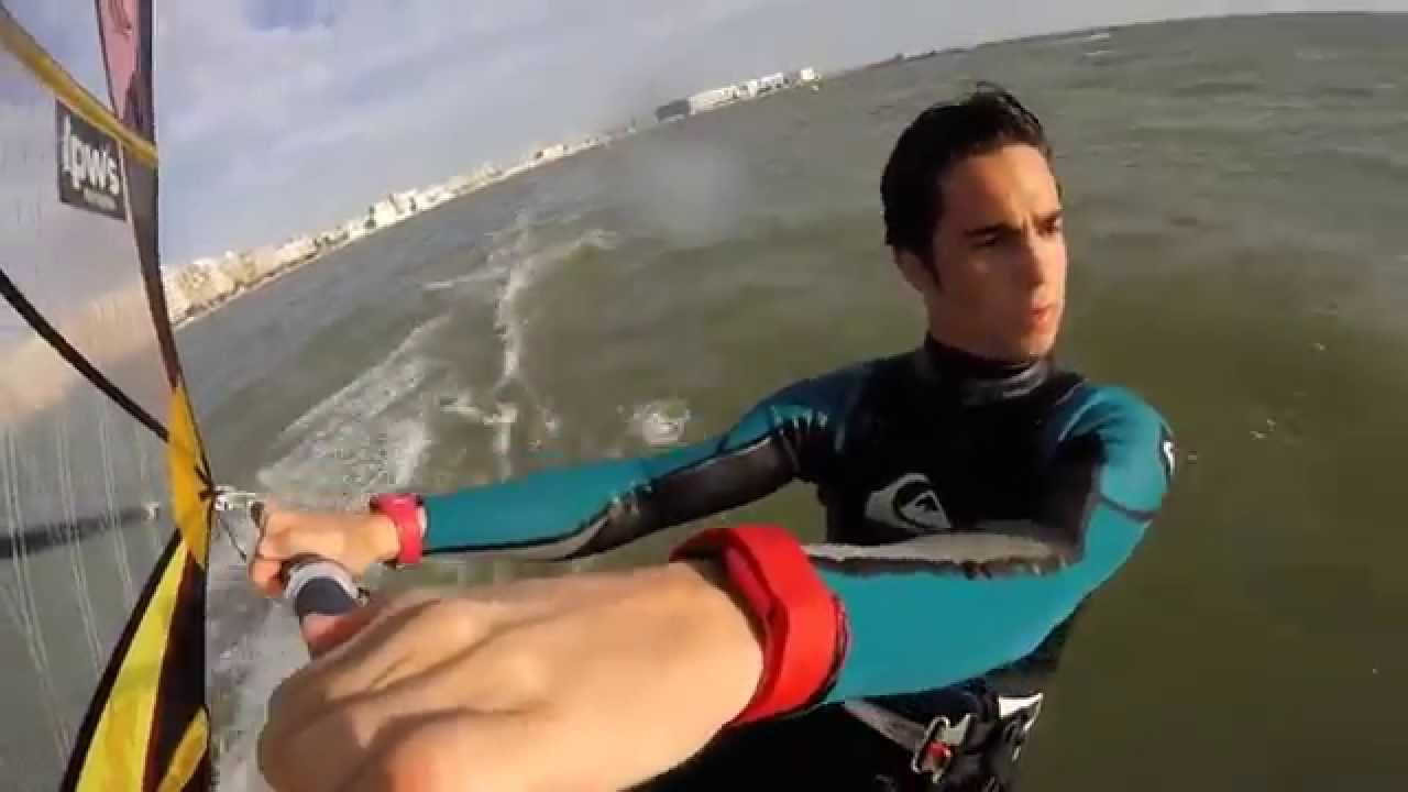 Daniel Sempere Windsurf Santa Pola - YouTube