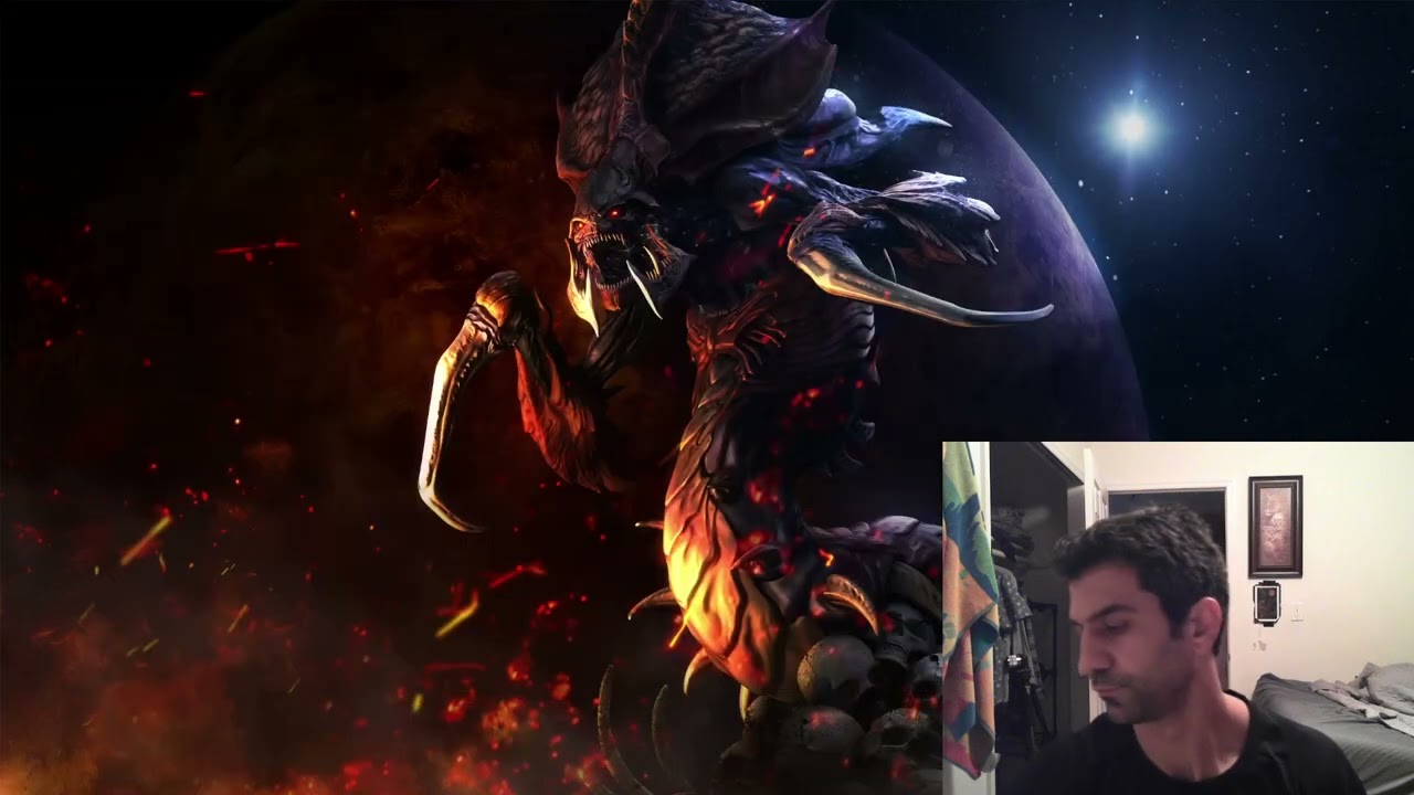 Vs Protoss and 1 Zerg - YouTube