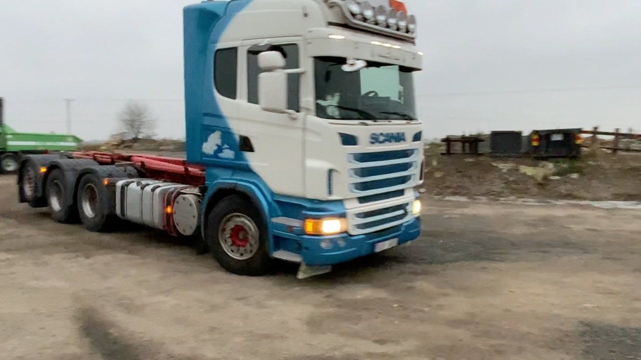 Köp Lastväxlare tridem Scania R560LB8X4 på Klaravik - YouTube
