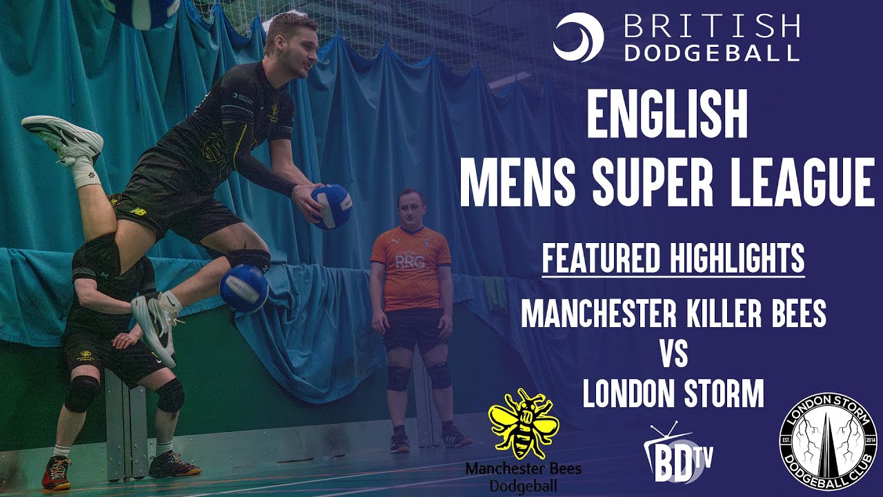 Dodgeball English Super League 24/25 Round 1 (Mens) - Manchester Bees ...