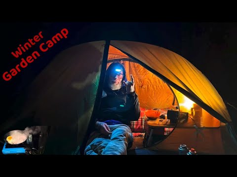 Winter garden camp in my oex rakoon 2.1 🤙 - YouTube