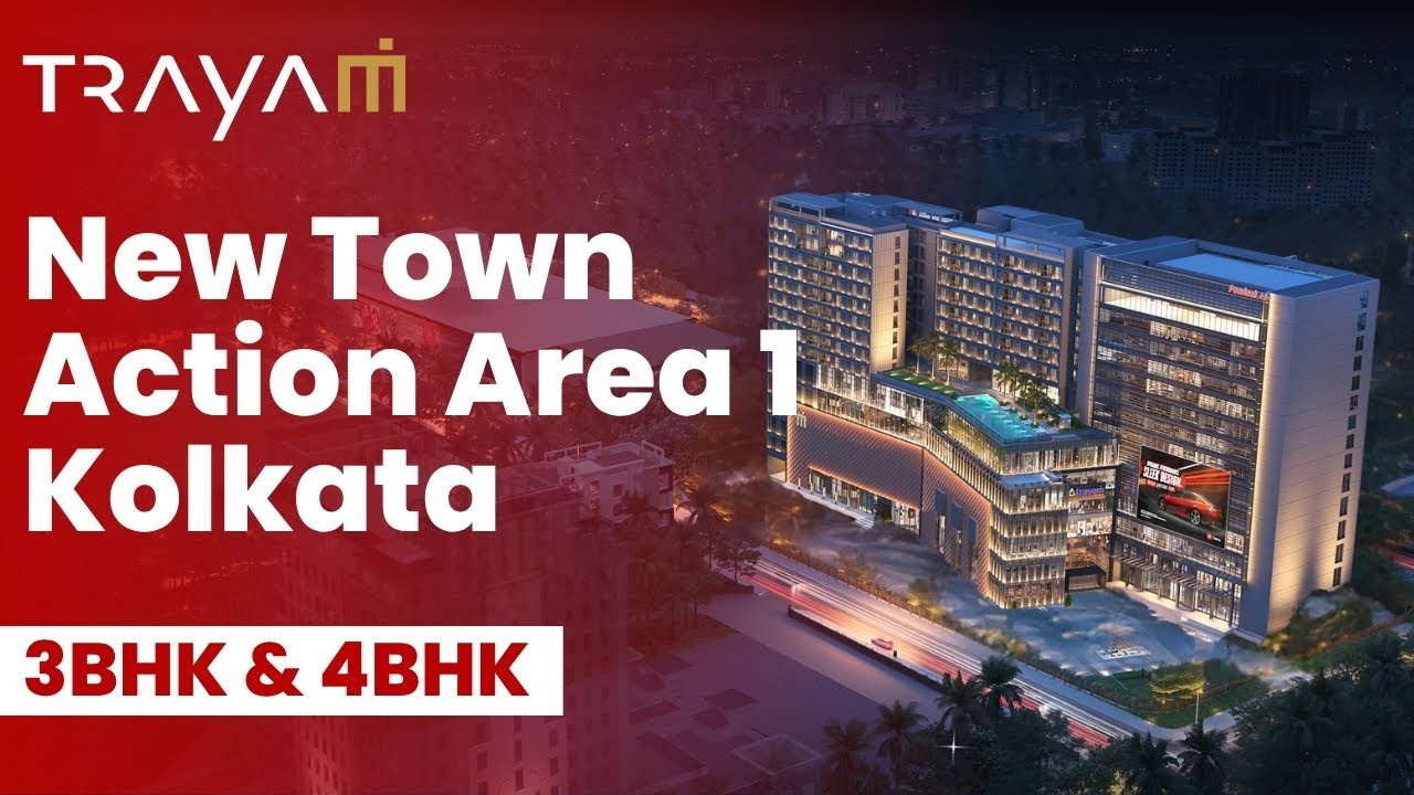 Peerless Trayam, New Town | 3 & 4 BHK Premium Flats | Mall + Office ...