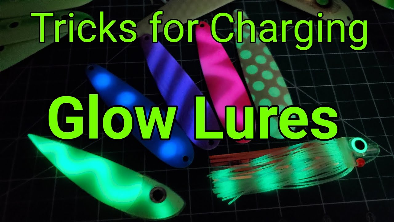 Tricks Revealed for Charging Super-Glow Salmon Trolling Spoons - YouTube
