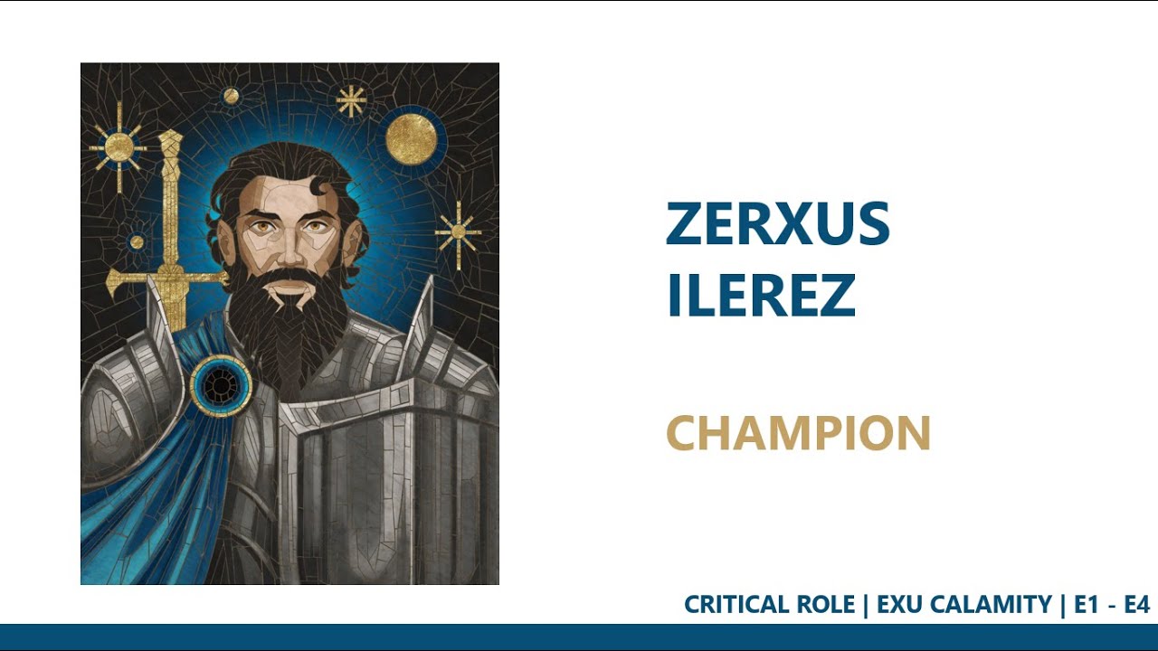 Critical Role [EXU Calamity] - Zerxus Ilerez Supercut - YouTube