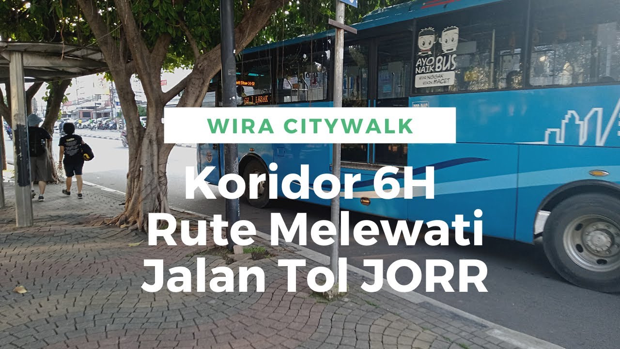 Perjalanan ke Lebak Bulus dengan TransJakarta Koriodr 6H - YouTube