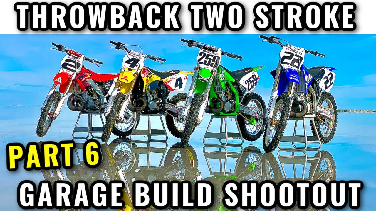 REBUILD PART 6 - THE REVEAL - Throwback TWO STROKE Garage Build Shootout - YouTube