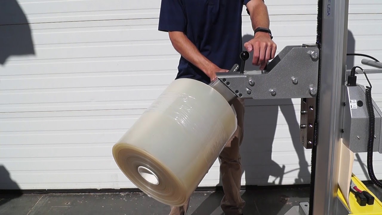 Electric Roll Handler w/ Turner Tooling(200lb Capacity) - YouTube