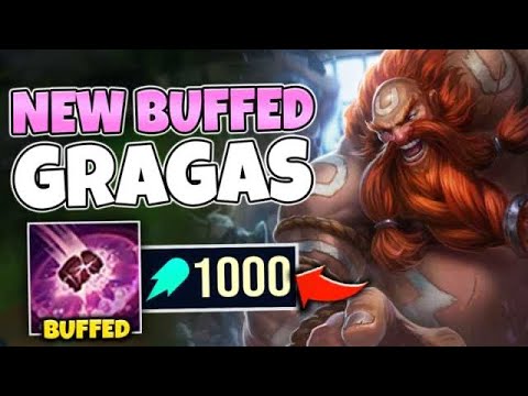 THESE GRAGAS BUFFS ARE 100% OP! 1000 AP GRAGAS CAN EXPLODE HEALTH BARS ...