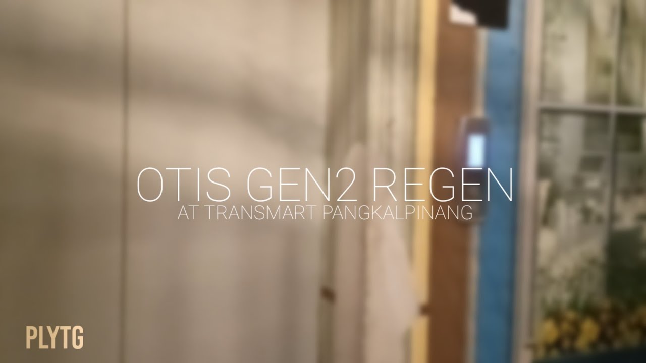 OTIS Elevator Gen2 ReGen At Transmart Pangkalpinang, Bangka - YouTube