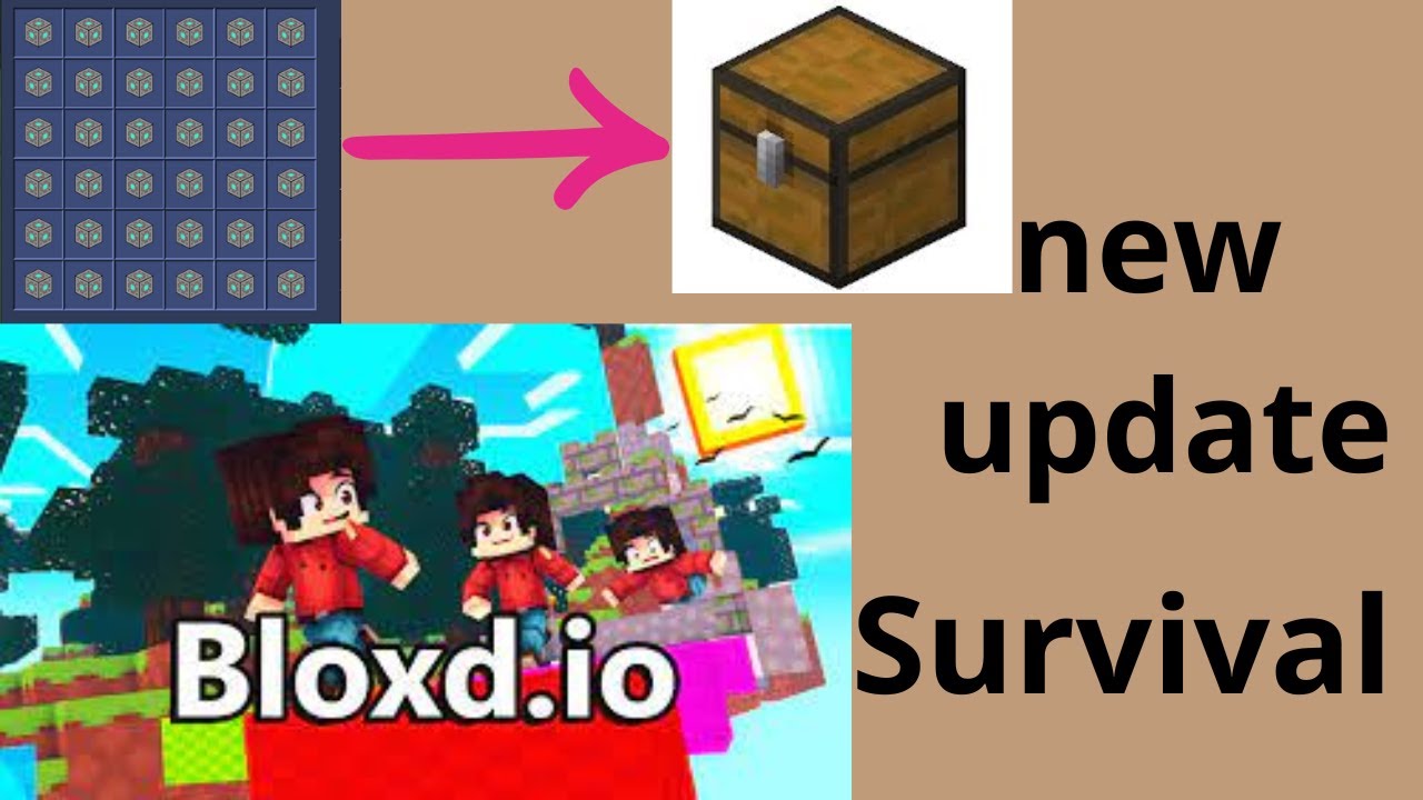 New update of bloxd io - YouTube