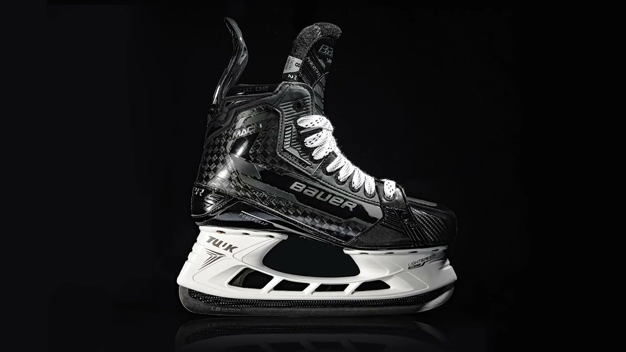 Bauer Supreme Mach Skates Tech - YouTube